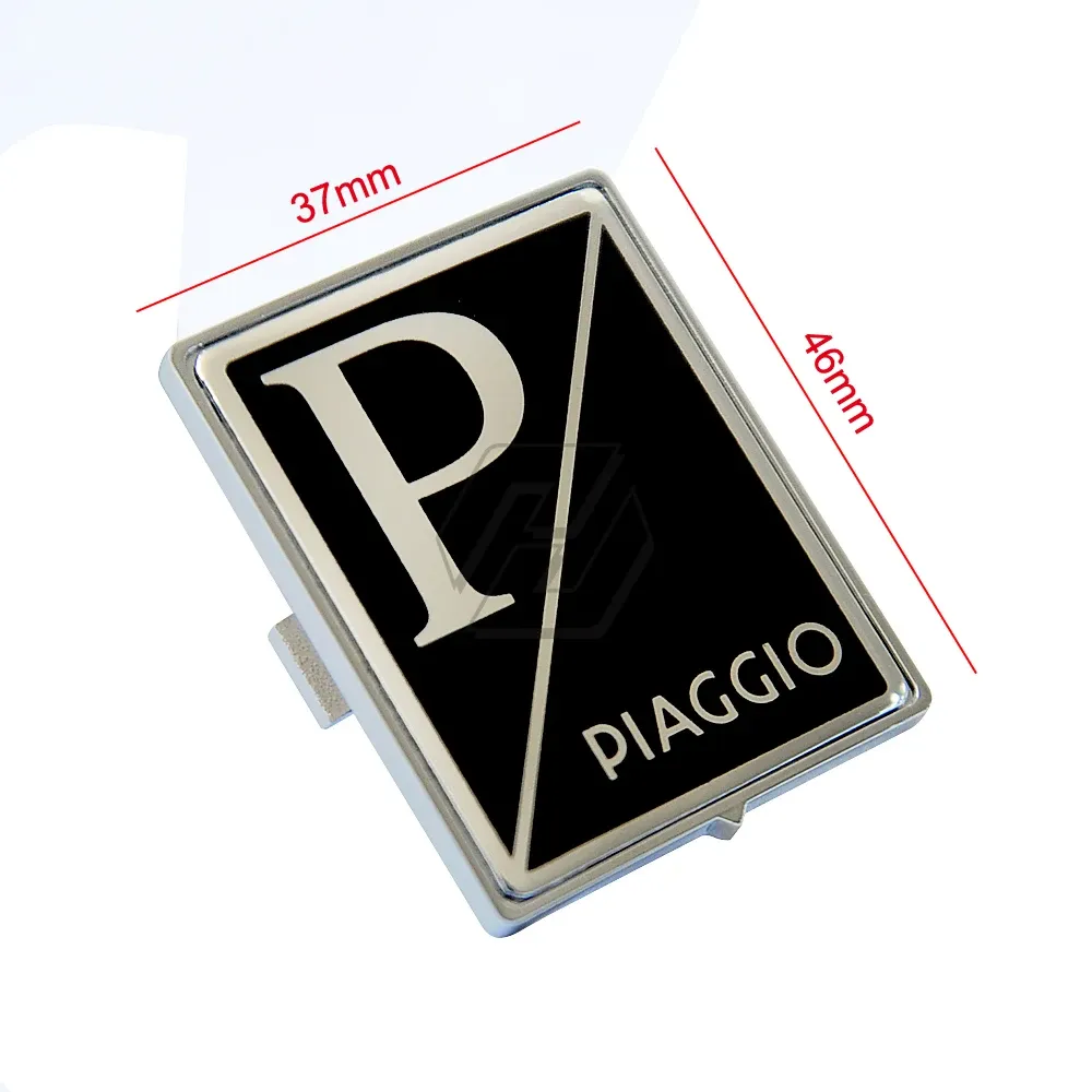 Vespa Scooter Rectangle Emblem Front Badge for Primavera Sprint GTS ...