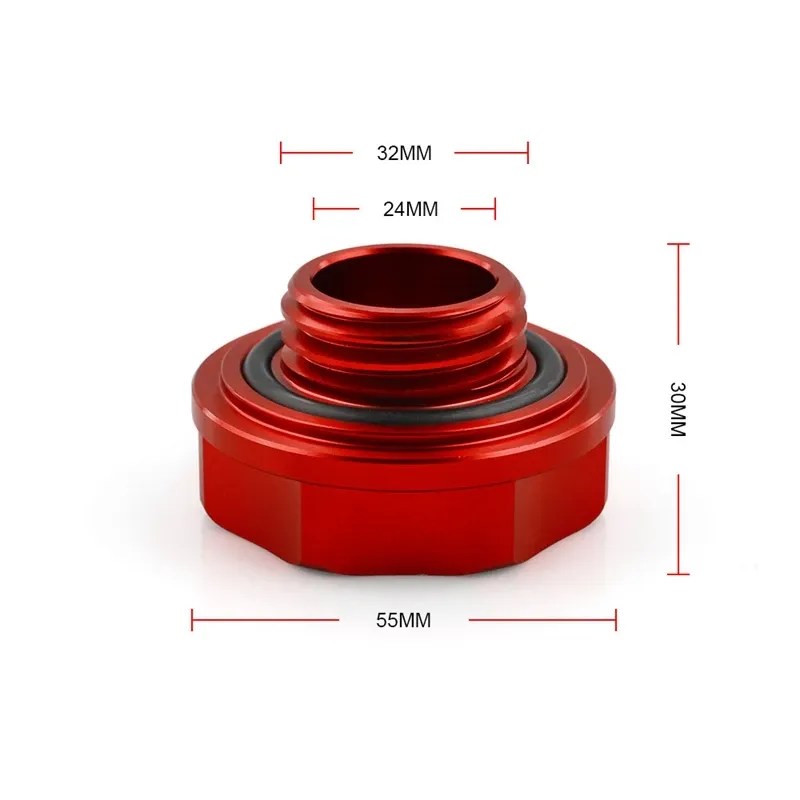 DHgate.com:Aluminum Mugen Oil Cap, Power Performance Radiator Cap Cover ...