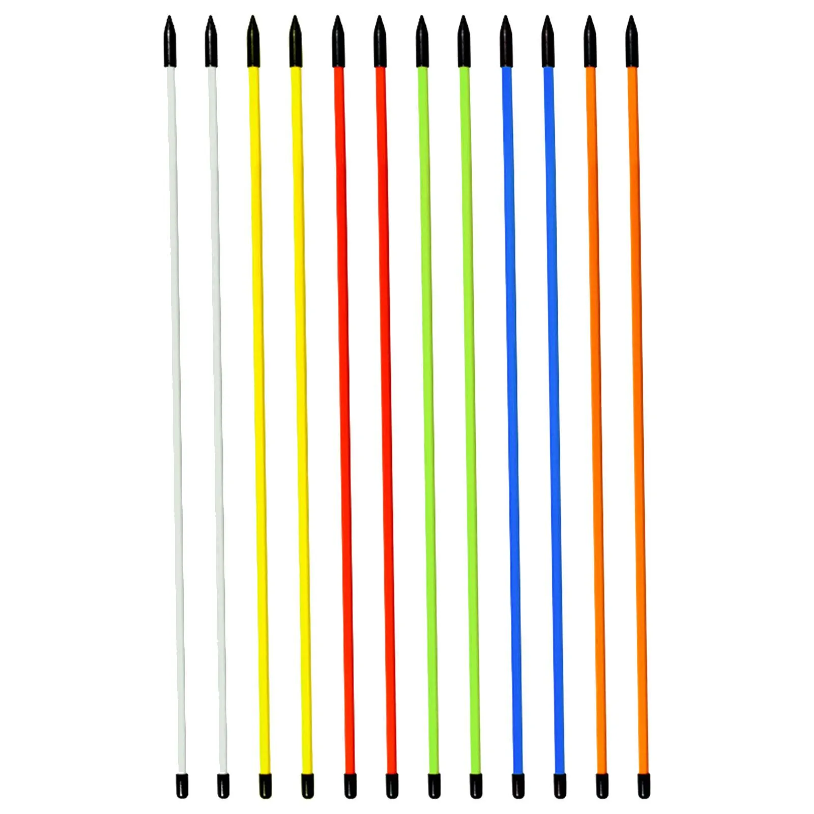 2-Pack Golf Alignment Sticks - Practice Posture Correction Rods for ...