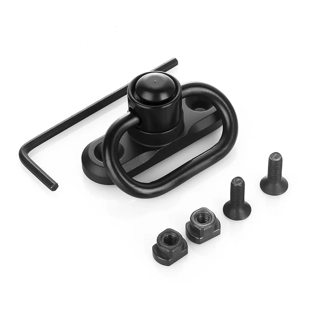 Picatinny QD Sling Mount, Durable Metal QD Sling Swivel With Quick ...