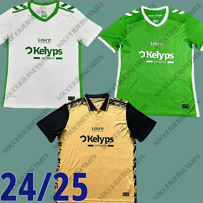 24 25 AS Saint-Étienne Soccer Jerseys: KRASSO, CHAMBOST, LOBRY ...