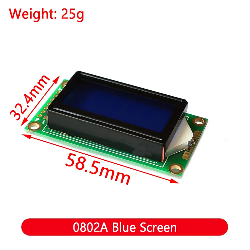LCD Module Blue Green Screen For Arduino 0802 1602 2004 12864 LCD Character UNO R3 Mega2560 ...