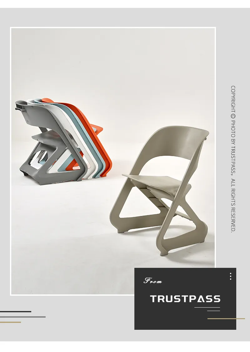 INS Nordic Plastic Chair Simple Backrest Chair Casual White Dining ...