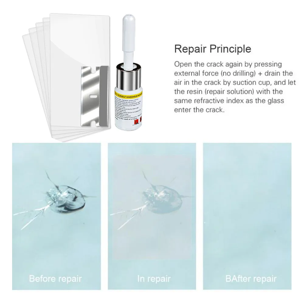 DHgate.com:Car Windshield Repair Kit - Nano Liquid Resin for Auto Glass ...