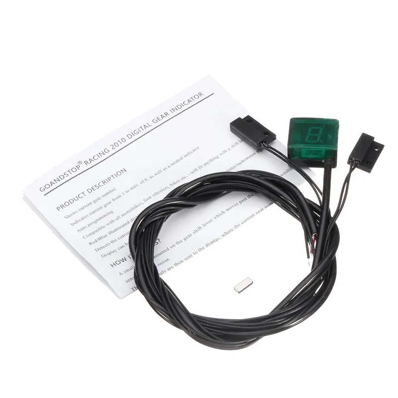 DHgate.com:Universal Motorbike Digital Gear Indicator LED Display with ...