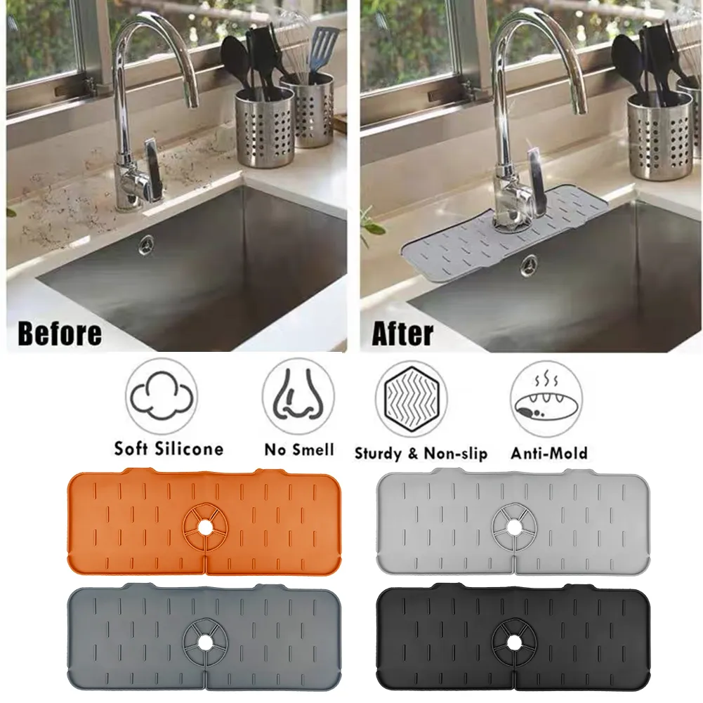 DHgate.com:Anti-Splash Faucet Pad: Premium Absorbent Water Catcher, Non ...