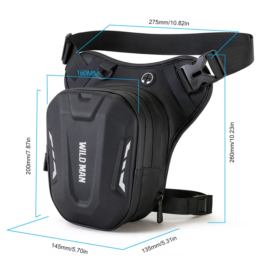 WILD MAN 2/3/4L MTB Phone Pouch Case for Road Bike Scooter Handlebar ...