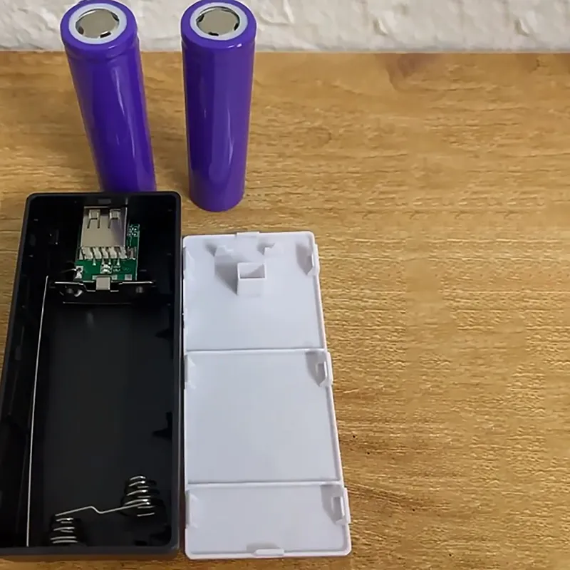 18650 Battery Case USB Power Bank Charger Kit 5V 1A Portable DIY ...