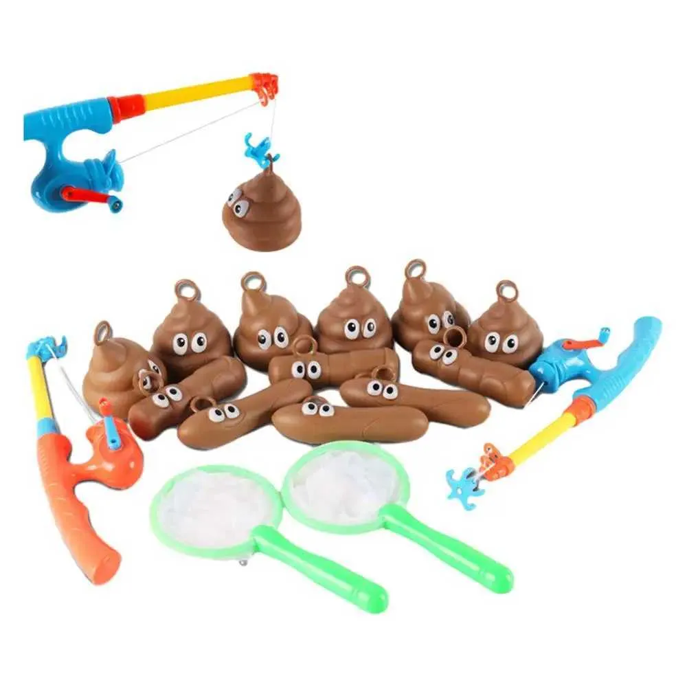DHgate.com:Baby Bath Toys Funny Poop Gags Bath Fishing Game Set ...