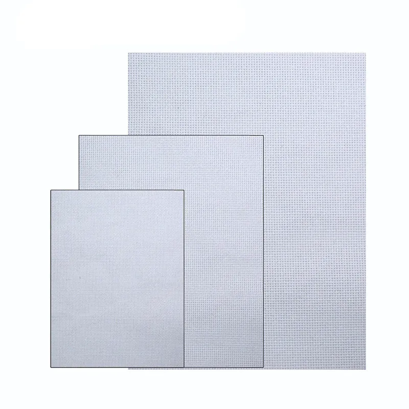 28ct 18ct 16ct 11ct Aida cloth cross stitch fabric canvas DIY handcraft ...