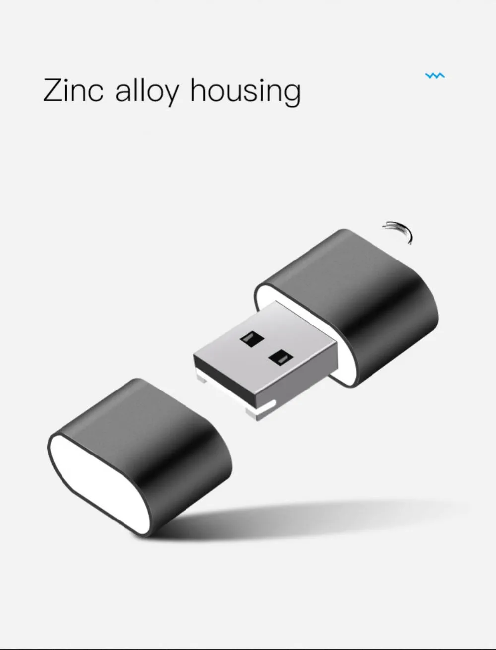 Compact USB Flash Drive Reader With TF Card Slot For Computer And Car ...