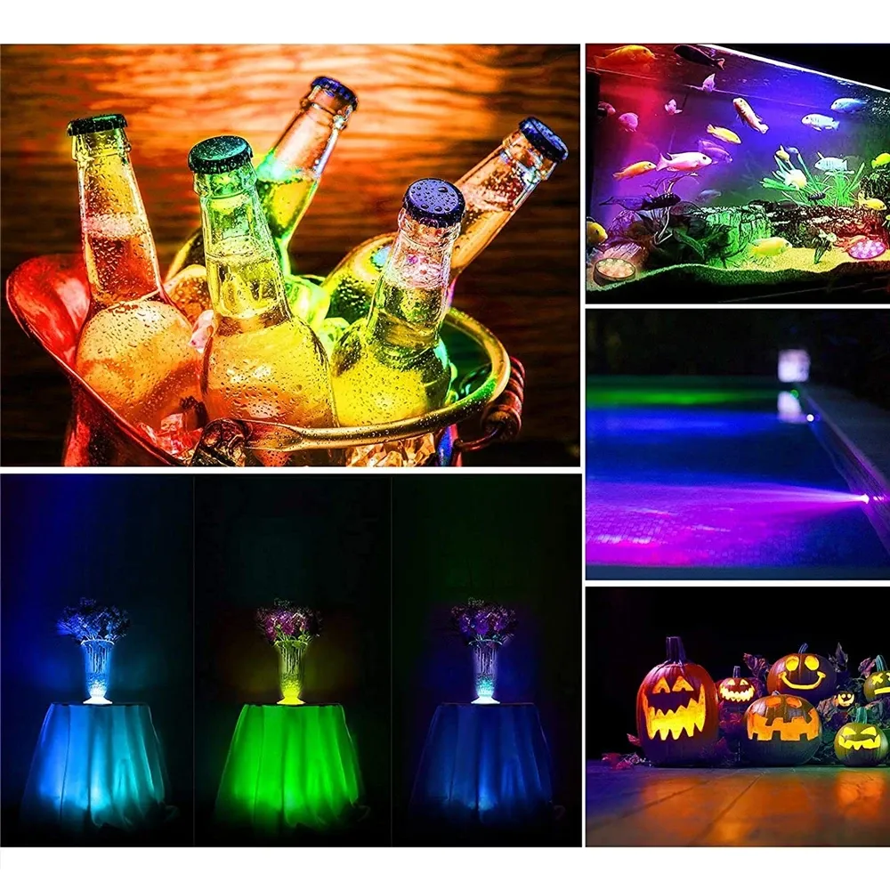 DHgate.com:Waterproof Remote Controlled Submersible LED Lights with ...