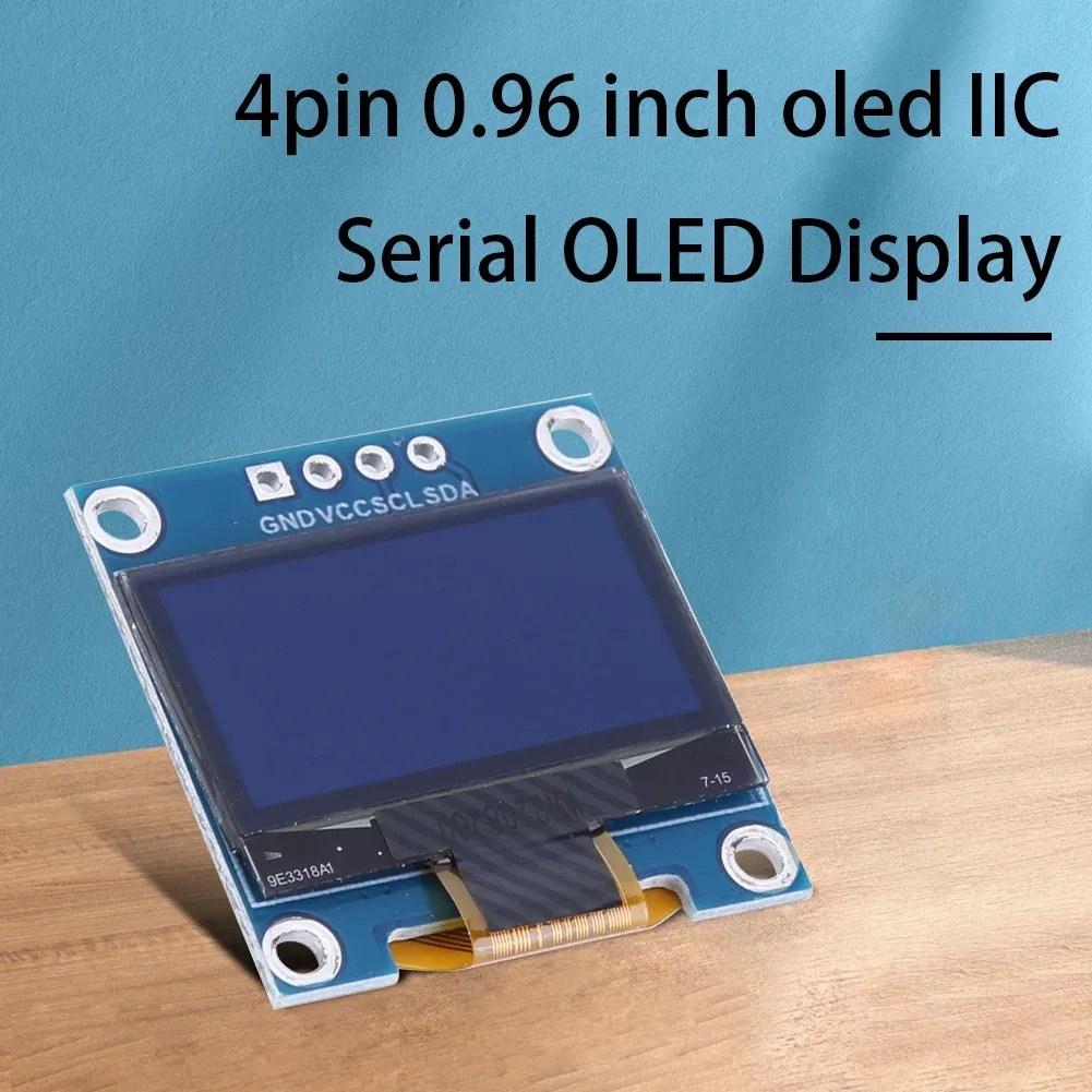 Led Programmable Display Board 0.96 Inch OLED Module: 128x64 Serial ...