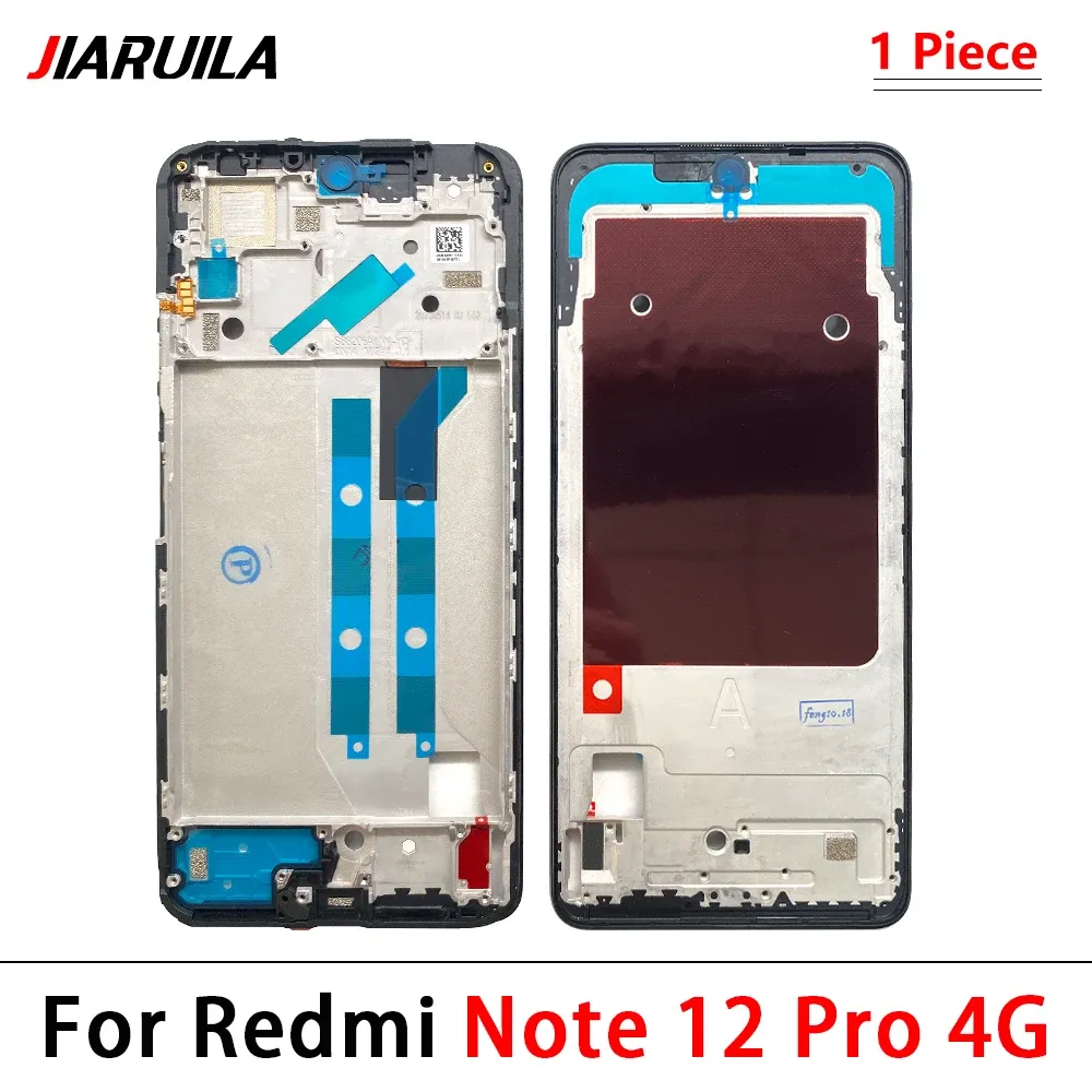 Middle Frame for Xiaomi Redmi Note 12 Pro | Front Bezel Back Housing ...