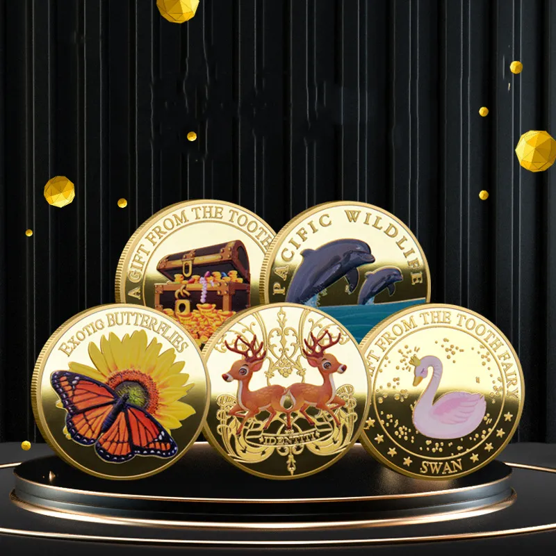 Gold Plated Coins: Assorted Design Metal... From Ddmydec, $52.71 ...