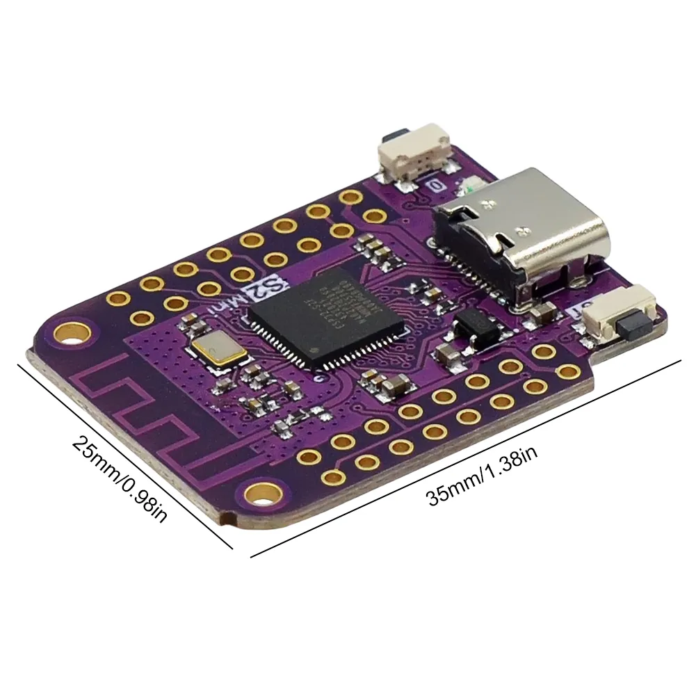 ESP32 WiFi Module Development Board With SD Card Support ESP32 S2FN4R2 ...