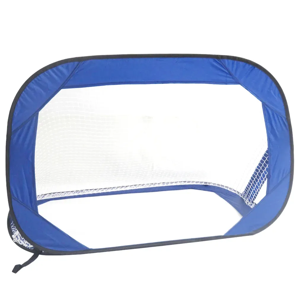 DHgate.com:2-in-1 Foldable Football Goal Set Portable Kids Soccer Frame ...
