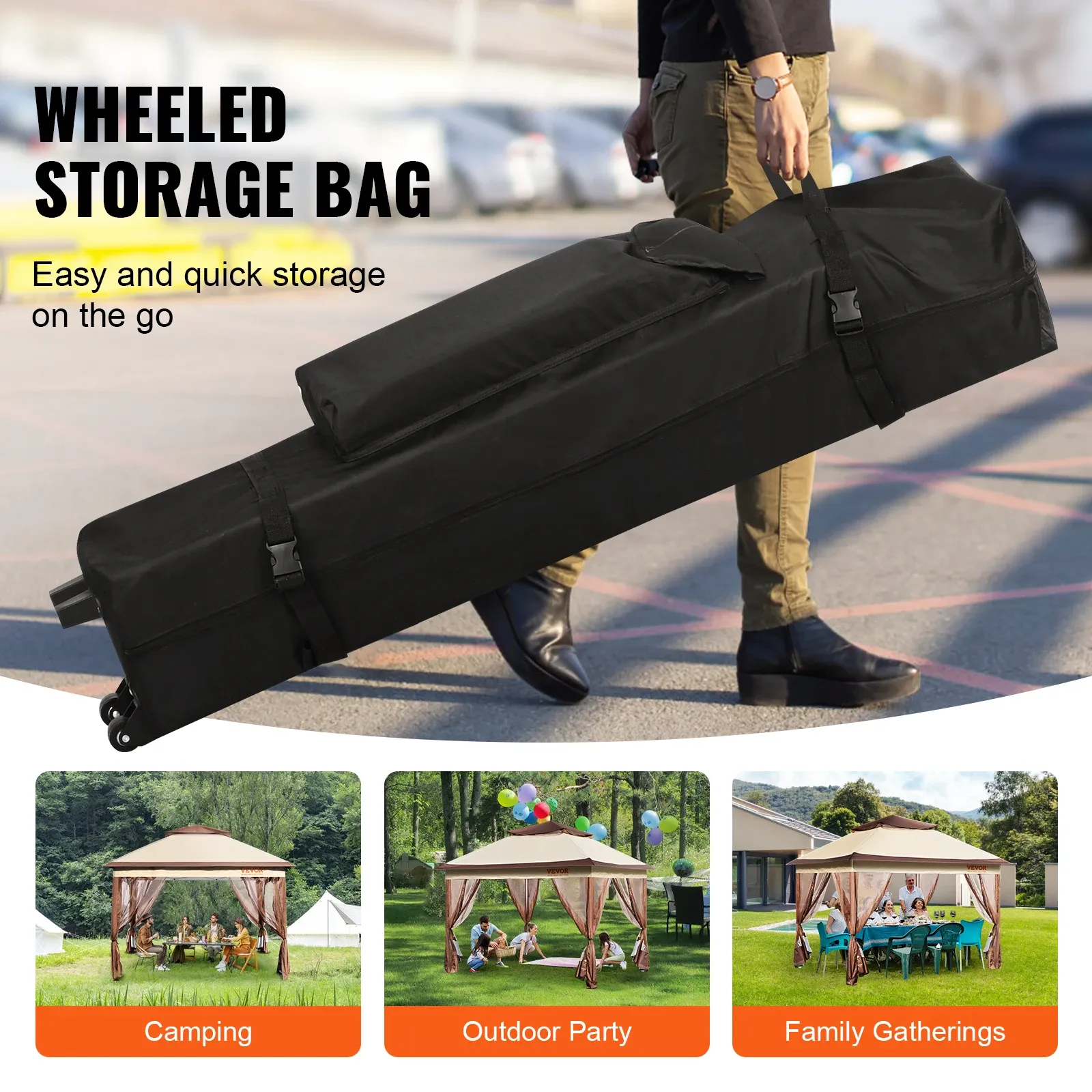 DHgate.com:11x11ft/10x10ft/10x13ft Portable Gazebo, PU Coated 250D ...