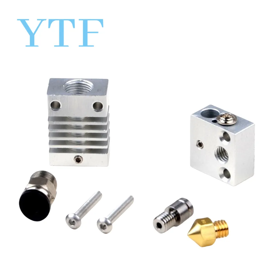 Titanium Alloy Heatbreak Throat Extruder Hotend Kit for Creality CR-10 ...