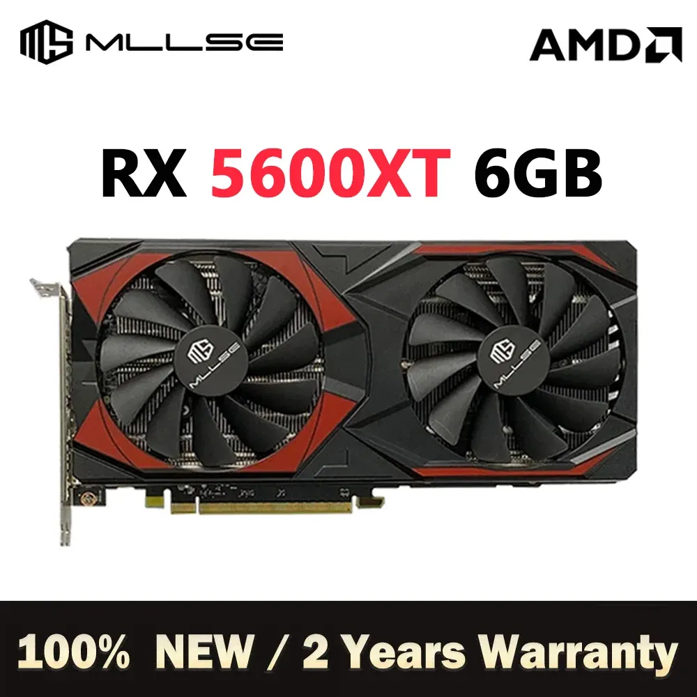 DHgate.com:MLLSE RX 5600XT Graphics Card | GDDR6 192-bit 6GB Video Card ...