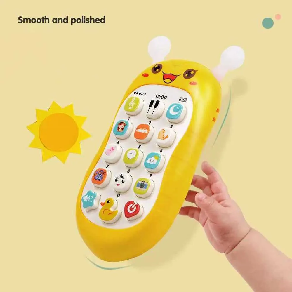 Interactive Baby Phone Toy with Sounds & Lights - Early Learning ...