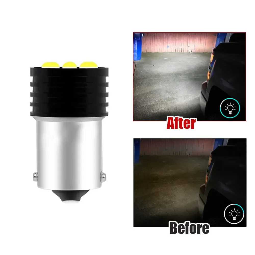 12V LED Car Lights: P21W/P21/5W 1156 BA15S, BAY15D 1157 Brake/Reverse ...