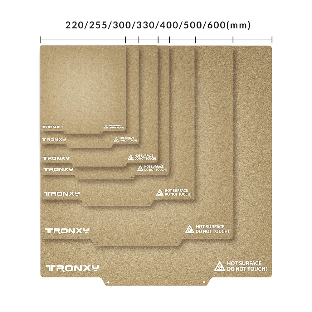 DHgate.com:Upgraded Tronxy PEI Spring Steel Sheet, 220x220mm/255x255mm ...
