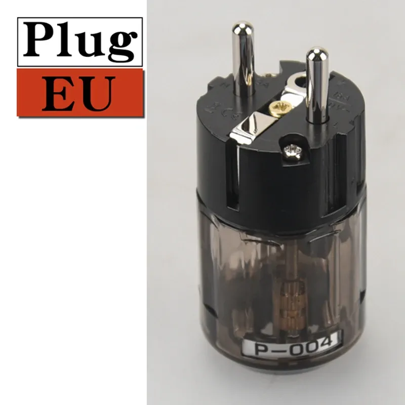 Pure Copper Gold Plated Power Plug Tail Connector for HIFI Audio Supply ...
