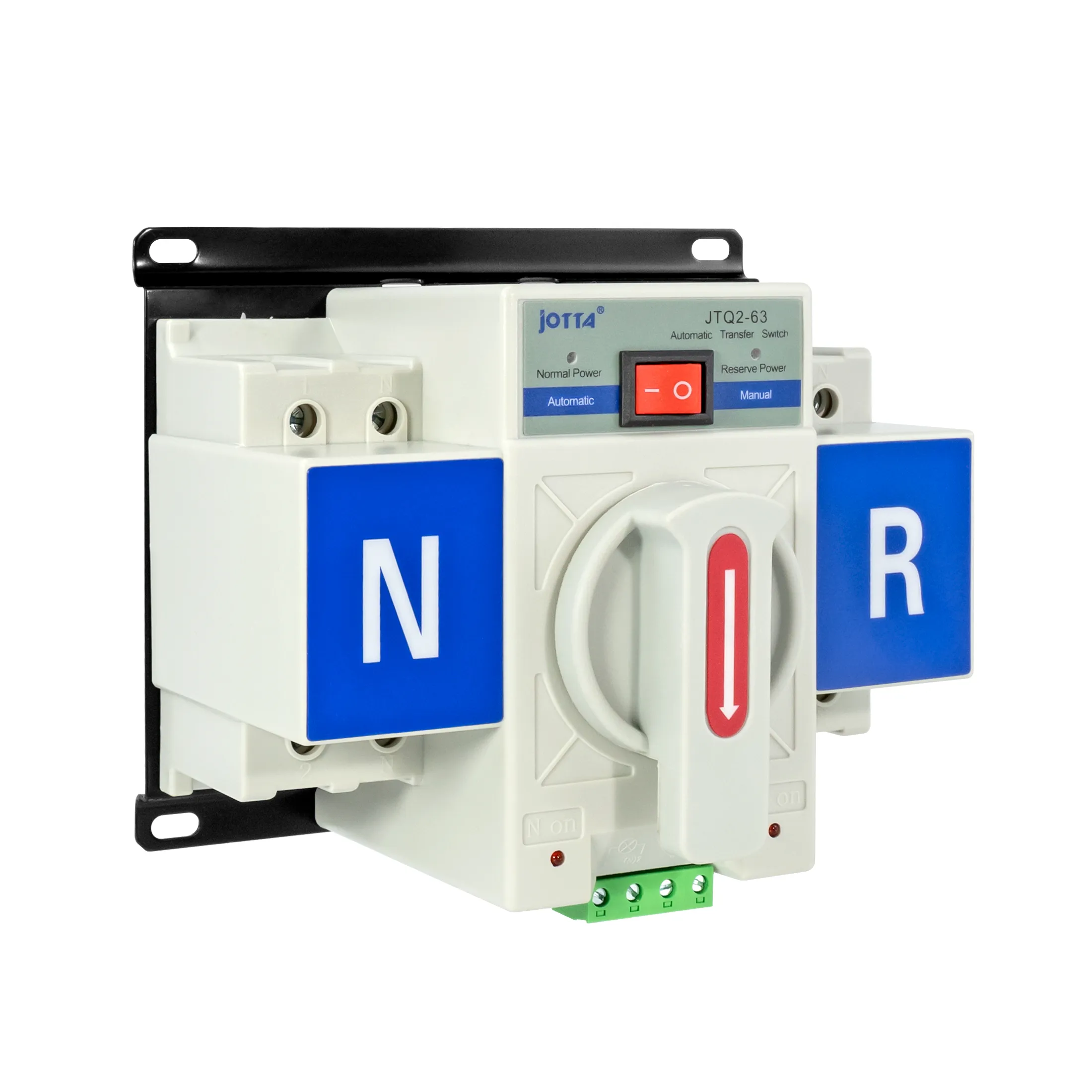 Wholesale JOTTA ATS Dual Power Automatic Transfer Switch 2P 63A, 220V, 50/60 Hz, Miniature ...