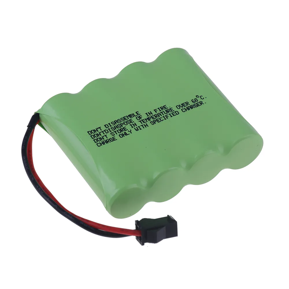 8V 4500mAh Rechargeable NiMH AA Battery Pack with SM/JST/EL-2P/Kep-2P ...