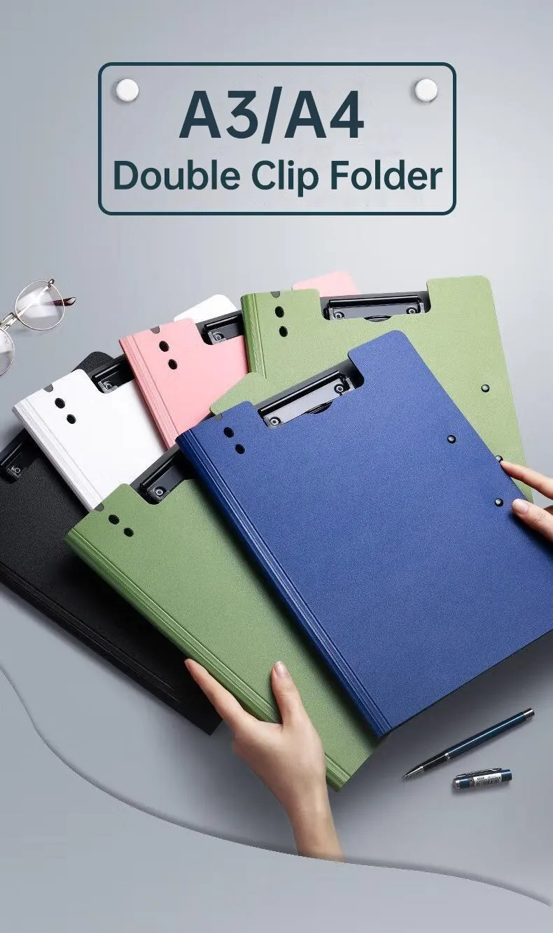 Double-Sided A4 hanging file folders Clip for...