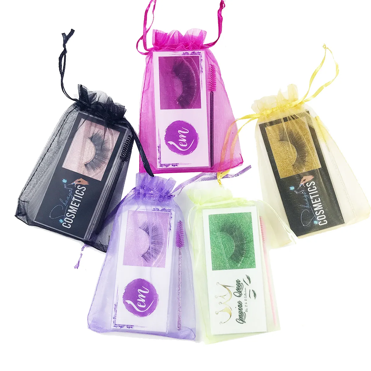 Wholesale Custom Eyelash Packaging: Clear Sliding Lash Boxes for 3D ...