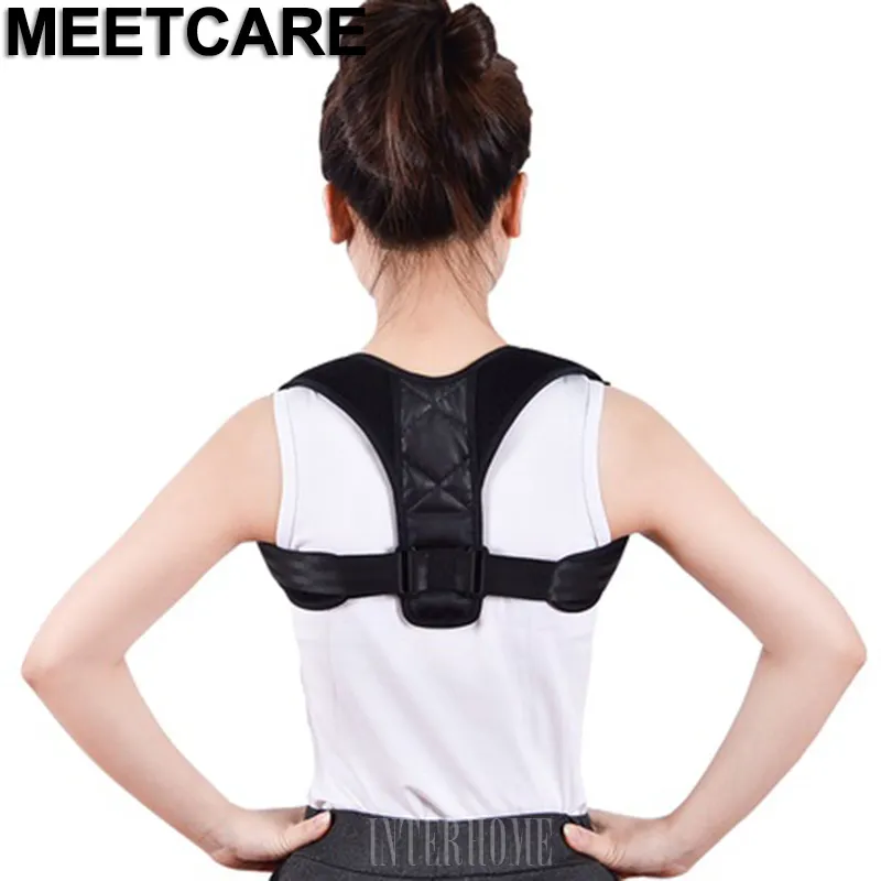 Posture Corrector Back Therapy Pain Brace Supports Belt For Women Men ...