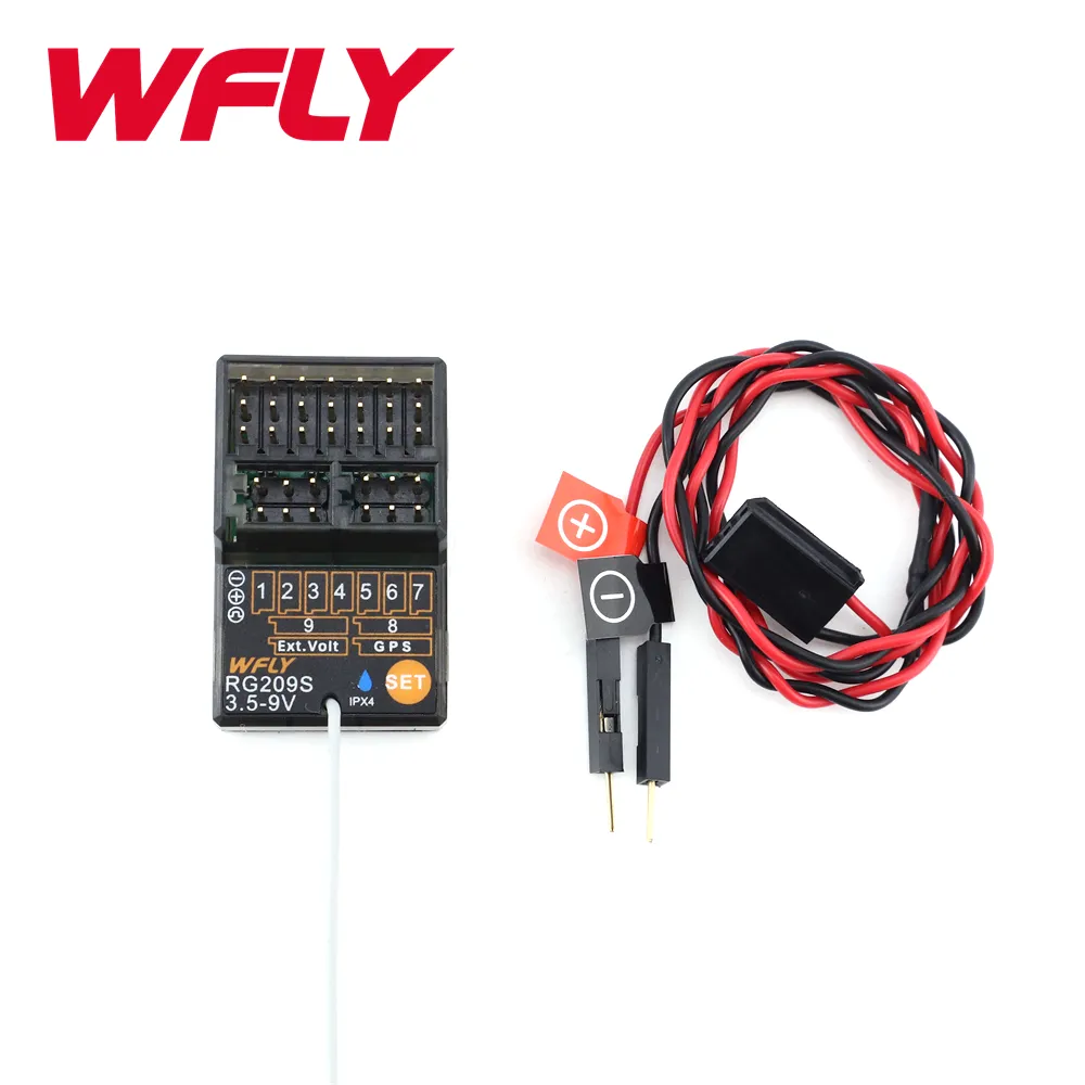 WFLY 9-Channel Small Receiver with PWM for X9 Transmitter, SG01 GPS ...