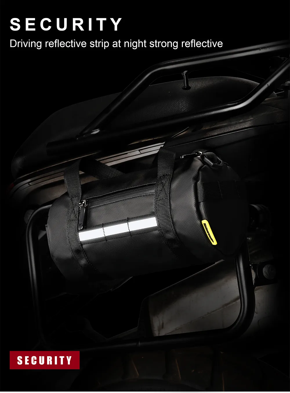 Rhinowalk 2.5L Motorcycle Side Tool duffle bag with Reflective Strip ...