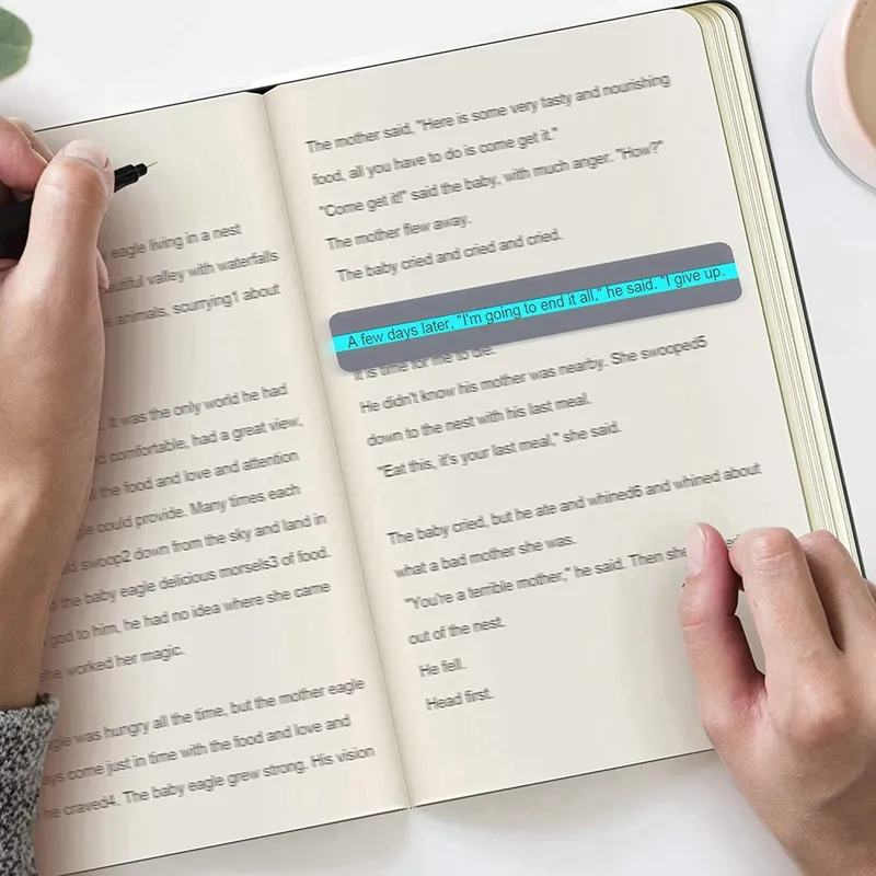 DHgate.com:12Pcs Color Overlay Reading Strips Dyslexia Rulers Colored ...
