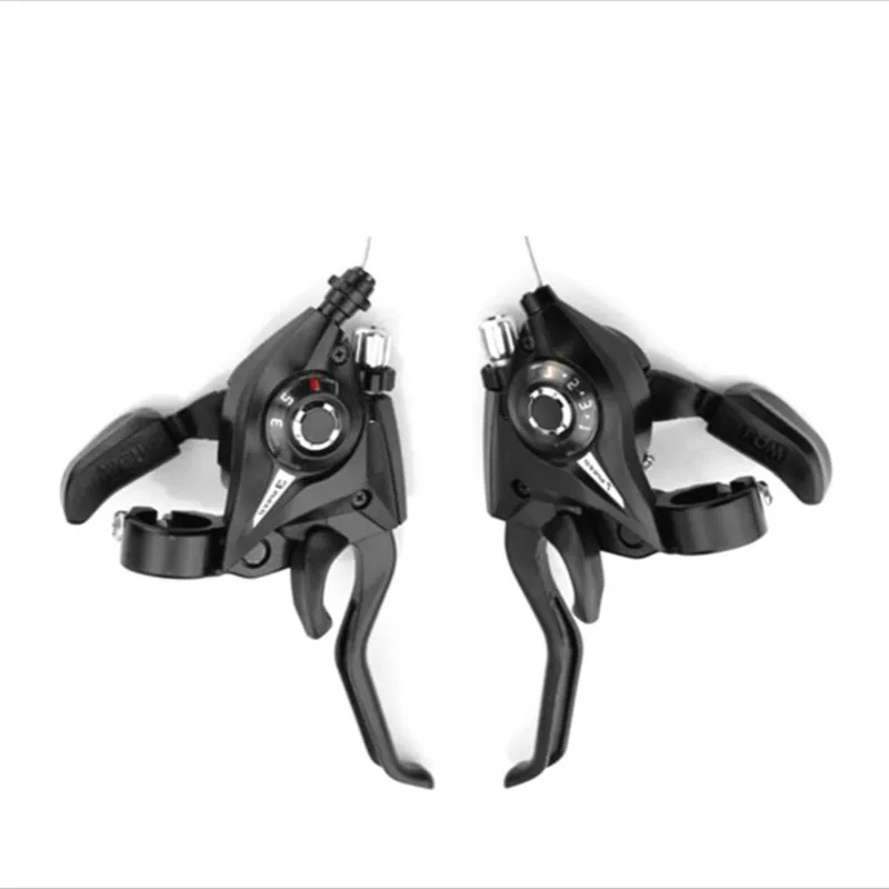 MTB Shifter Lever Set - 7/8 Speed Mountain Bike Shifters with Brake ...