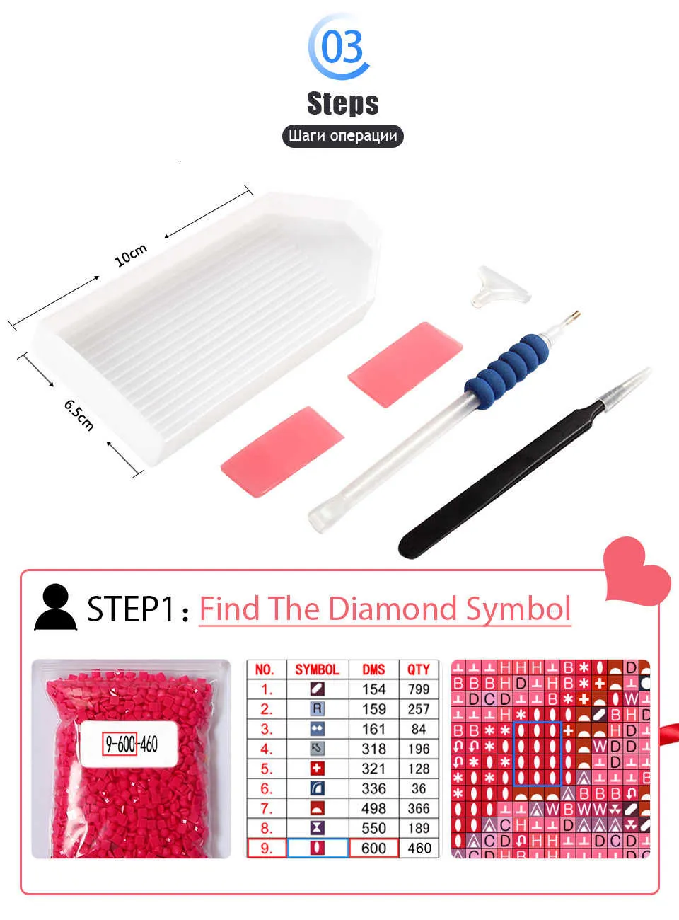 HUACAN Full Diamond Mosaic Lighthouse Seaside Cross Stitch Embroidery ...