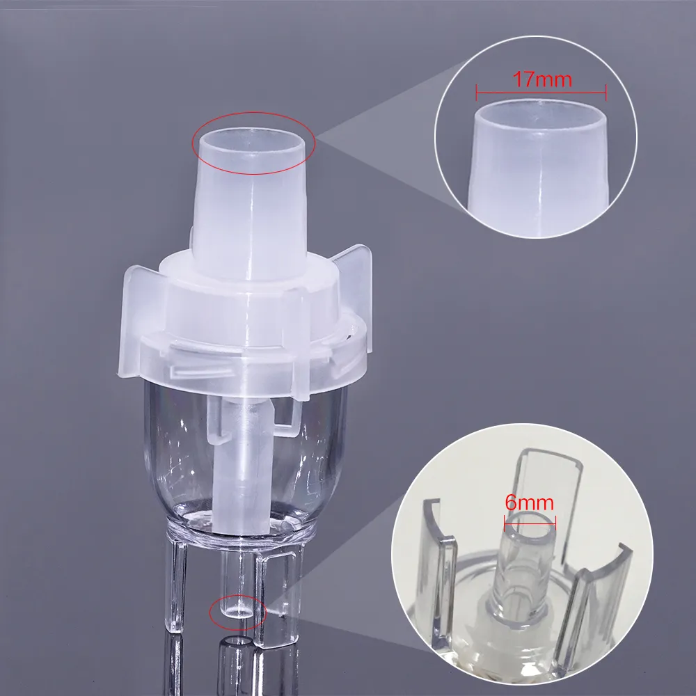 6ml Nebulizer Cup - Medical Grade Atomizer Replacement, Home Air ...