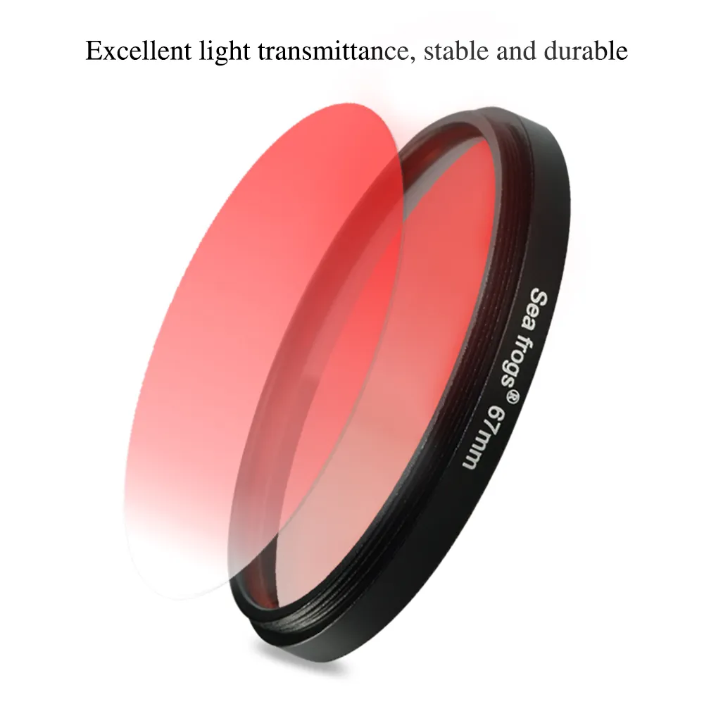 DHgate.com:67mm Red Filter Lens for Underwater Diving Photography ...