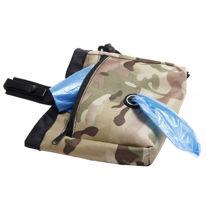 Dog Treat Bag Drawstring Waist Pouch for Pet Toys Food and Waste Bags ...