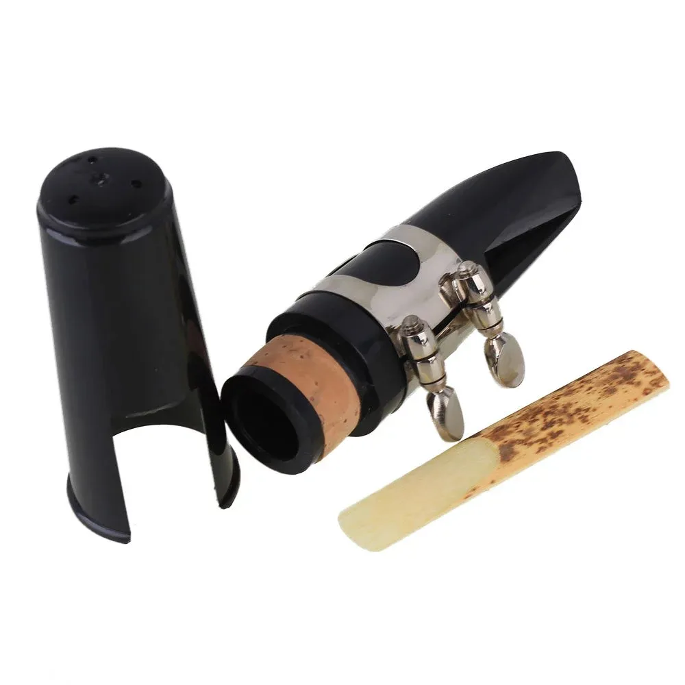 Gold 4# Saxophone Mouthpiece Kit for Tenor/Soprano/Alto Sax, Clarinet ...