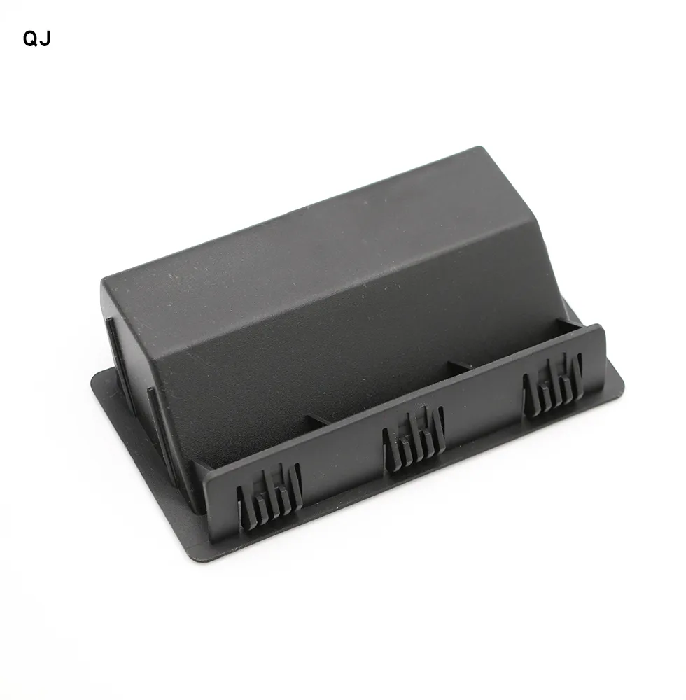 Black plastic concealed handle with embedded card slot for mobile phone ...