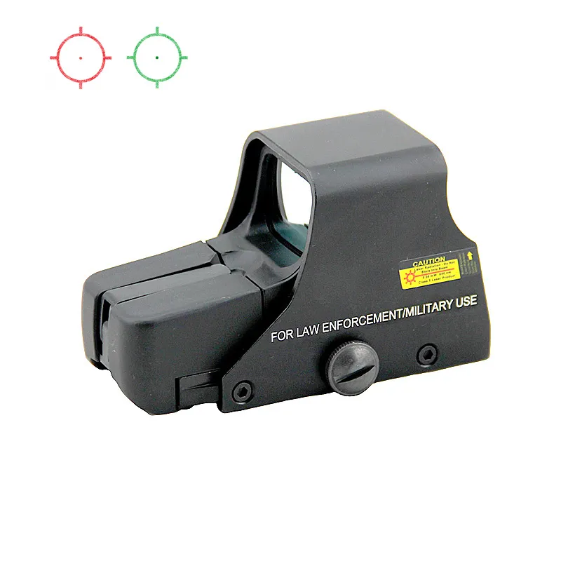 Tactical 551 Red Green Dot Scope Multi Coated Holographic Reflex Sight ...