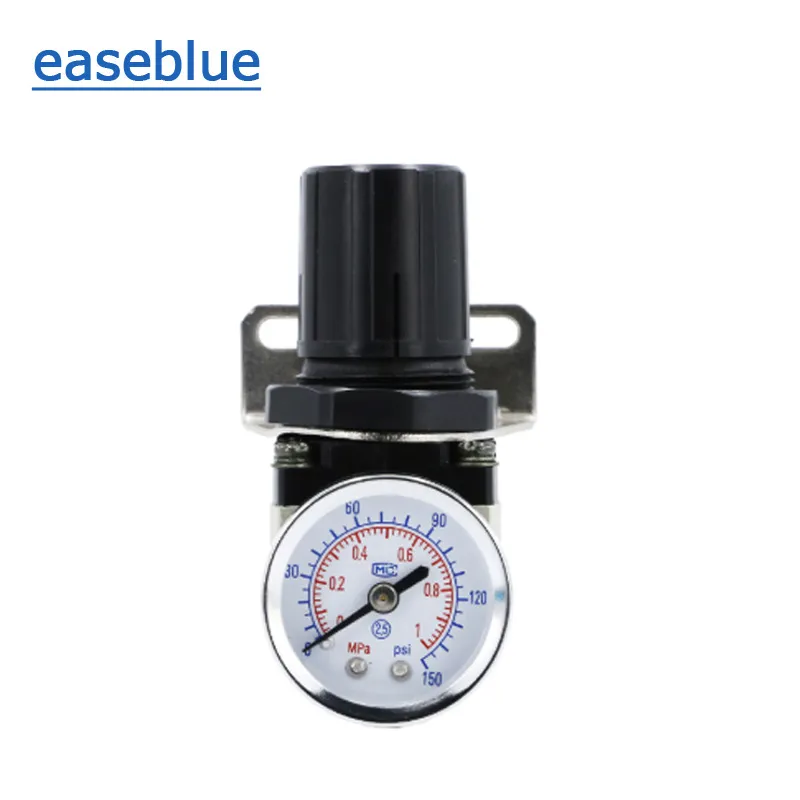 Pneumatic G1/4'' Air Filter Regulator Pressure Control Unit Gauge ...