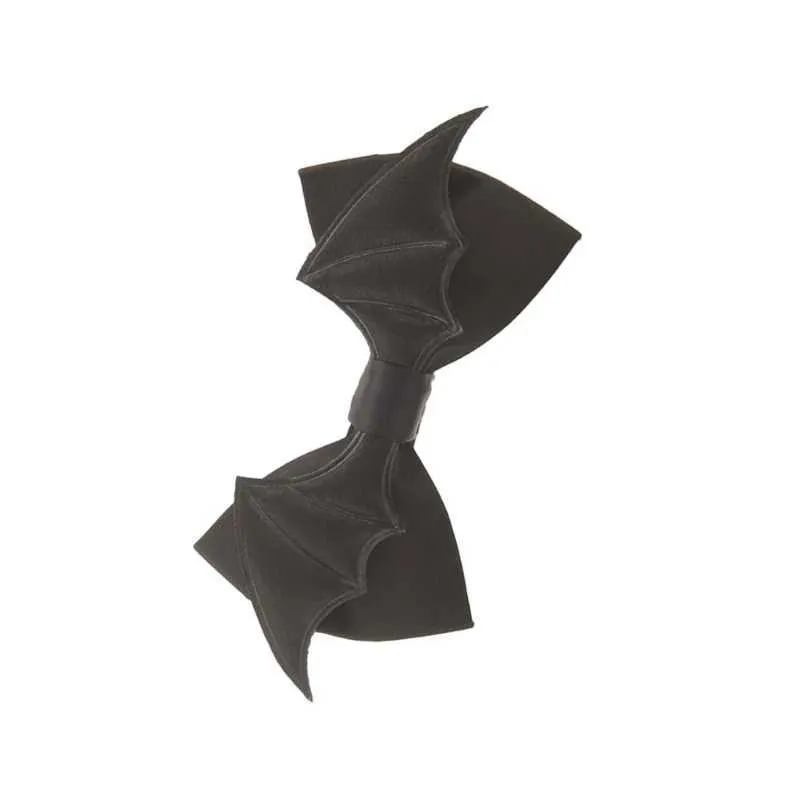 Black Bat Wing Bow Tie - Adjustable Length, Pre-Tied, 2 Pack ...