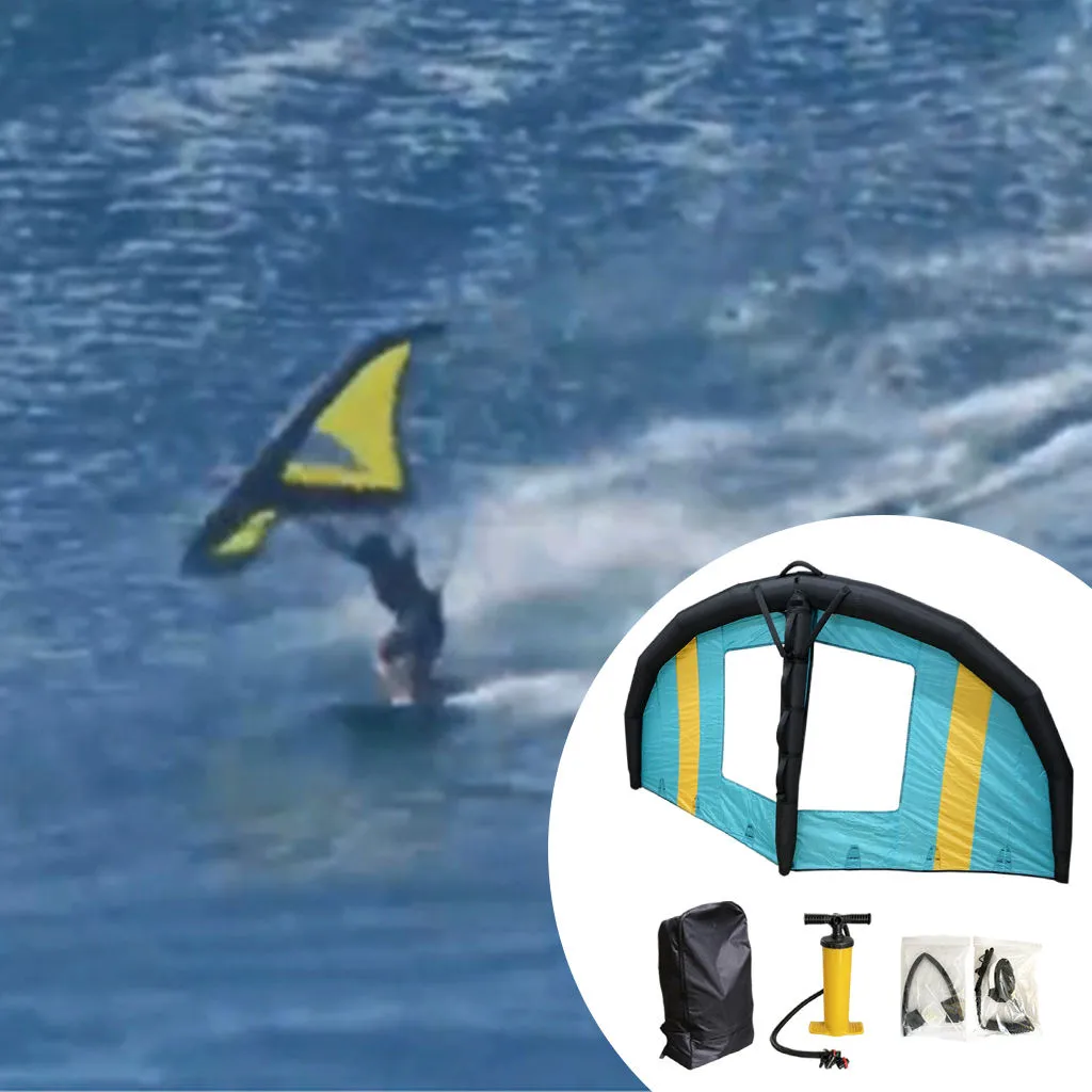 Premium Inflatable Surfing Kite: Handheld E-Surf Wing Kiteboard for ...