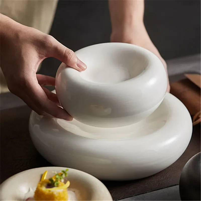 Korean Style Western Steak and Ceramic dinnerware set with Air Fryer ...