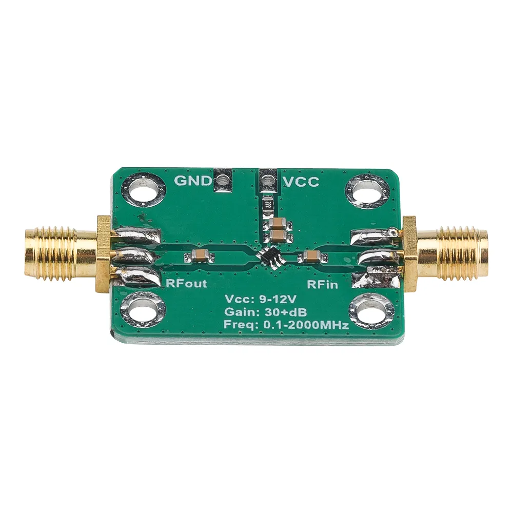High-Gain RF Broadband Amplifier Module: 30dB, 0.1-2000MHz, for ...
