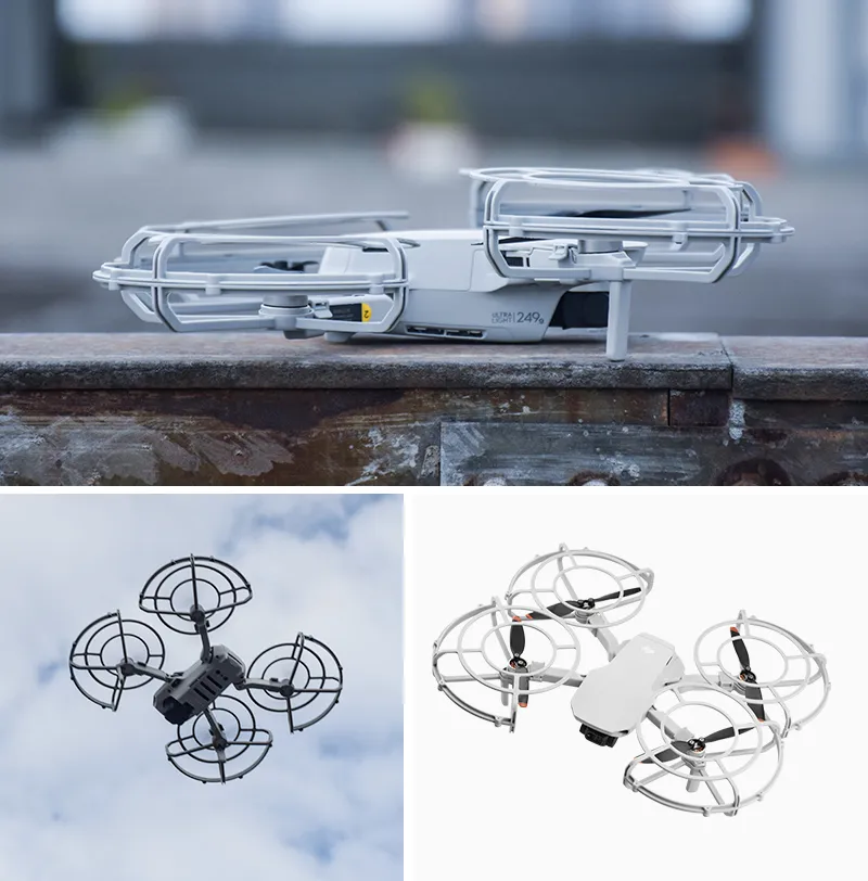 BRDRC Fully Enclosed Propeller Guard for DJI Mini 4K and Mavic Mini 2 ...